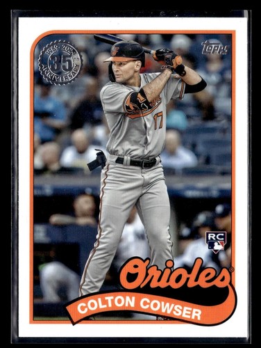 2024 Topps 1989 35th Anniversary - COLTON COWSER #89B-12 - Baltimore ...