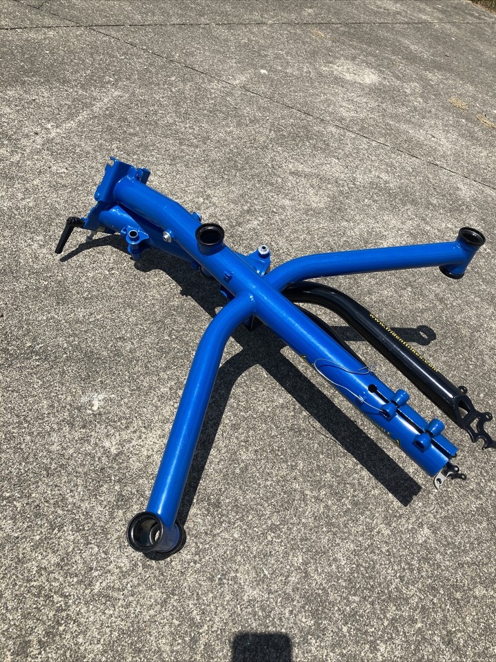 Trident Trekker Folding Recumbent Trike Frame. Rear Suspension SERIAL ...