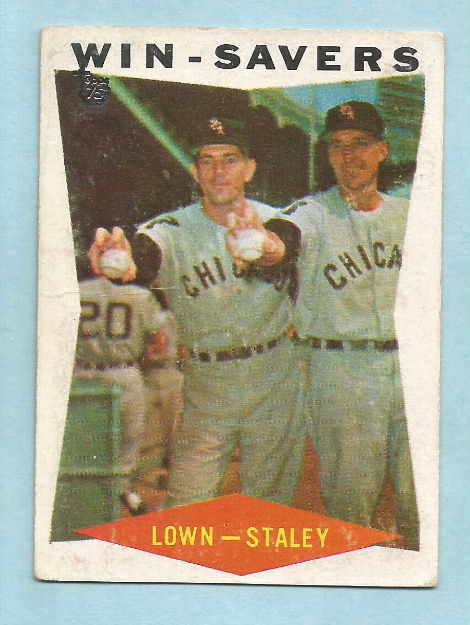 2014 Topps Baseball ORIGINAL BUYBACK 1960 Turk Lown Gerry Staley #57 ...