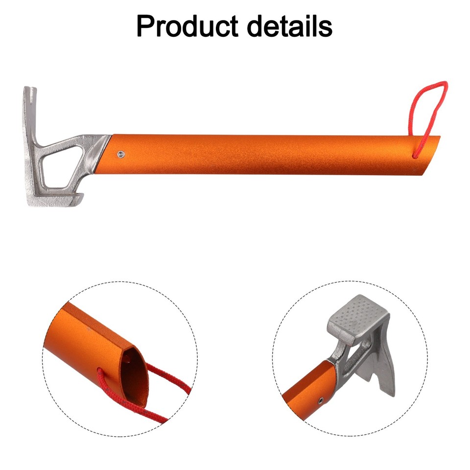 Portable Aluminum Alloy Handle Camping Tent Hammer for Easy Stake ...