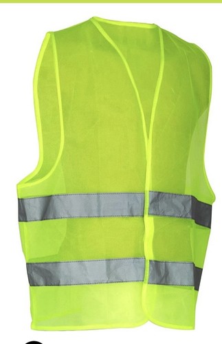 Safety Vest Lot Of 2 High Vis Yellow Mesh Basic Reflective 2XL 3XL | eBay