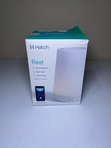 Hatch Rest - Sound Machine , Night Light, Time To Rise, Veilleuse ...