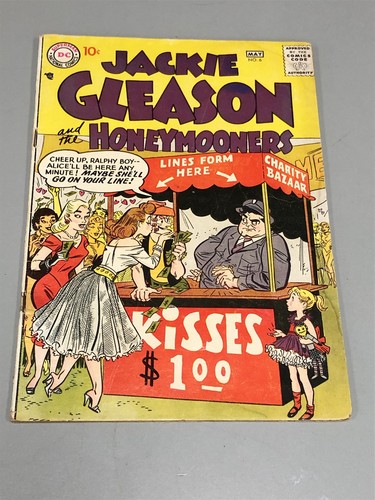 1957 JACKIE GLEESON THE HONEYMOONERS ISSUE #6 COMIC BOOK NICE BRIGHT ...