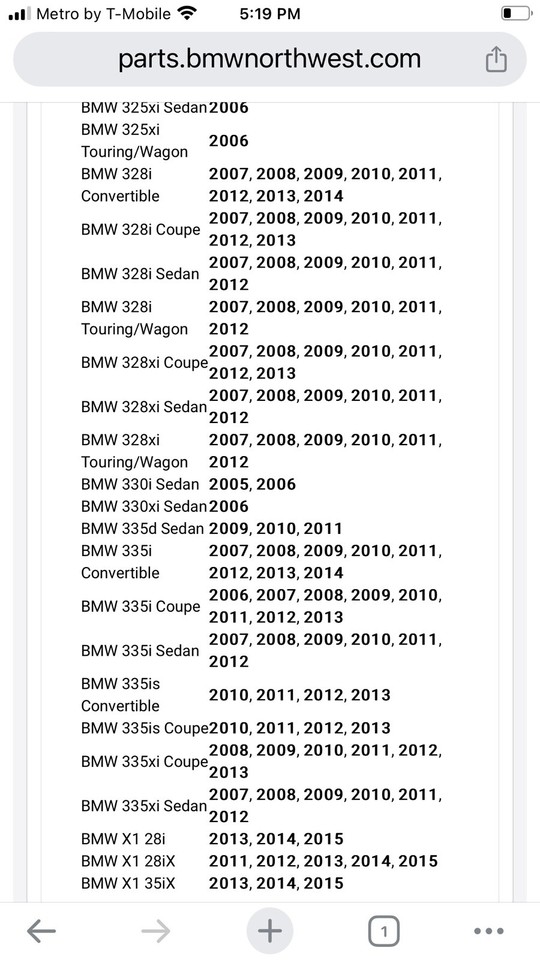 New Genuine BMW Horn - High Pitch 61337300151 Brand New | eBay