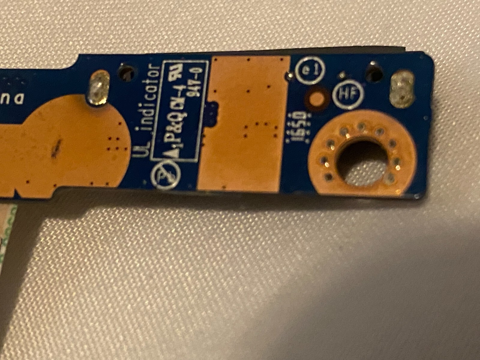 HP Laptop cd/dvd/Optical Disk Drive Connector I/O Board with Cable 855007-001 | eBay