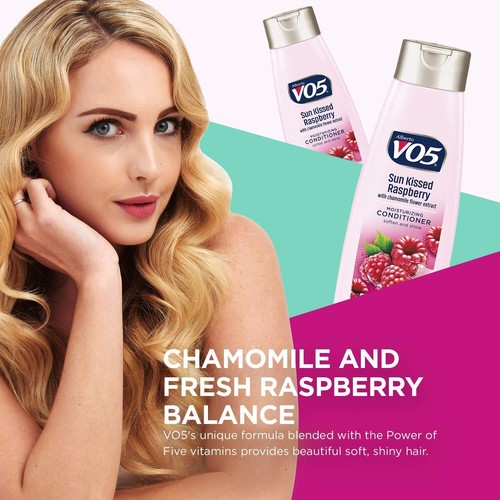 Alberto VO5 Sun Kissed Raspberry Chamomile Flower Conditioner 12.5oz ...