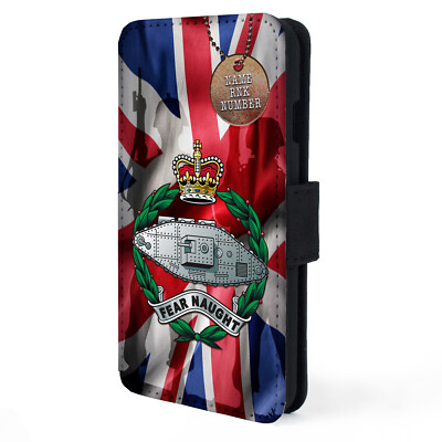 Personalised Royal Tank Regiment Phone Case Military Flip Phone Cover ...