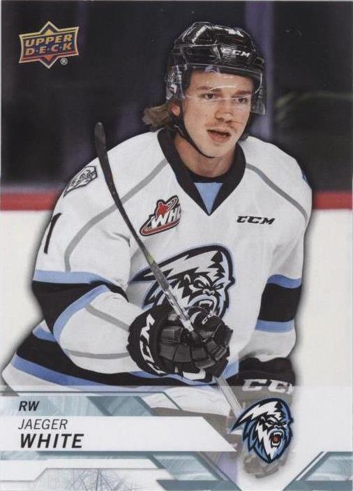 2018-19 Upper Deck CHL - Jaeger White #251 (RC) for sale online | eBay
