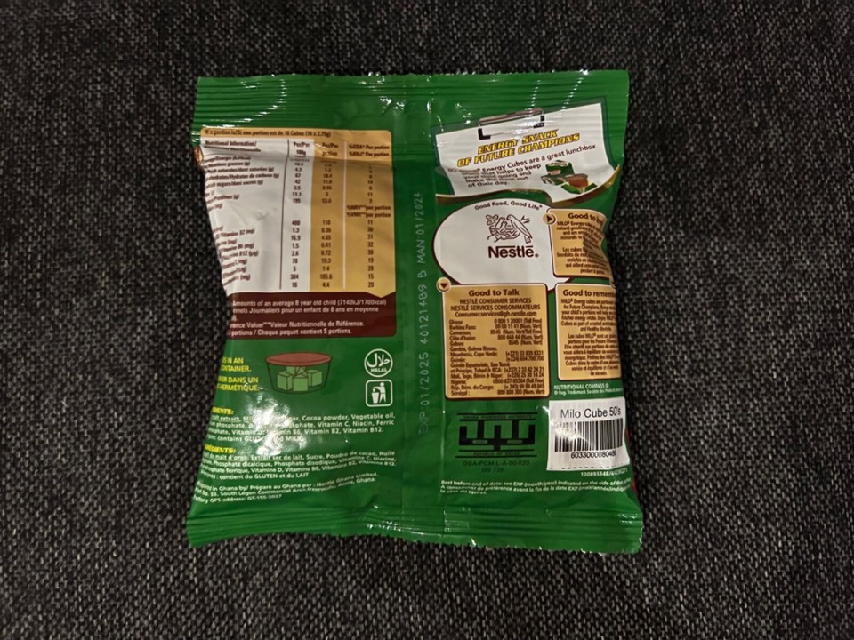 Nestle Milo Energy Cube 50pcs / 137.5g | Fast Shipping 📦 | eBay