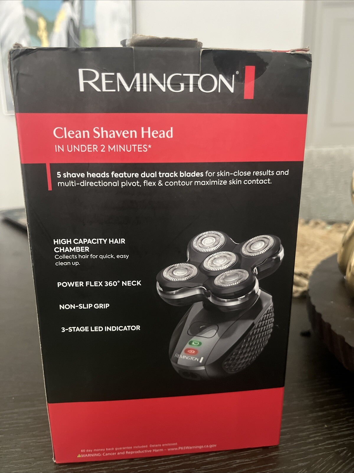 Remington Balder Pro Head Shaver - Black 74590554175 | eBay