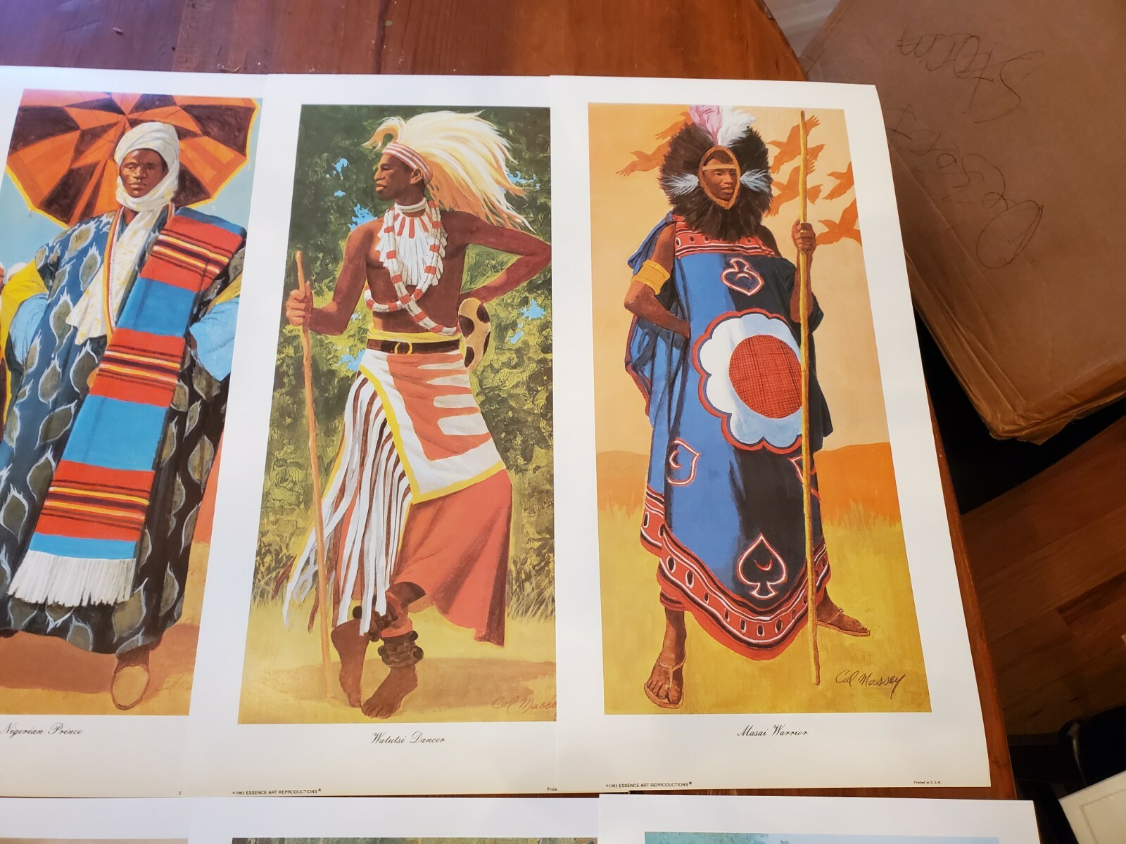 (12) Cal Massey 10x20 African Prints *FREE SHIPPING * | eBay