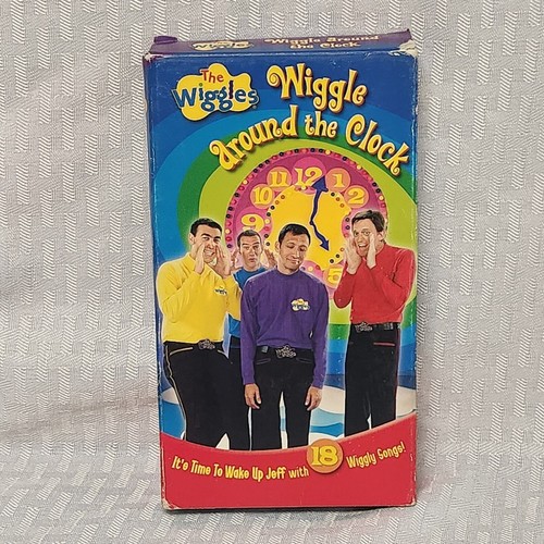 Wiggles Wiggle Around The Clock 2006 Hit Entertainment Vintage Jeff ...