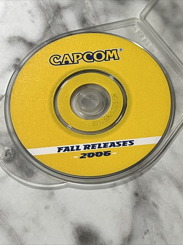 Capcom Fall Releases 2006 Promo Mini DVD GameStop Video Game Extremely ...
