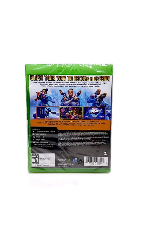 NERF Legends (Microsoft Xbox One, 2021) 856131008596 | eBay