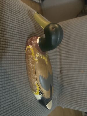Vintage Bob Berry 1984 Ontario Wood Duck Wood Decoy N. American Duck ...