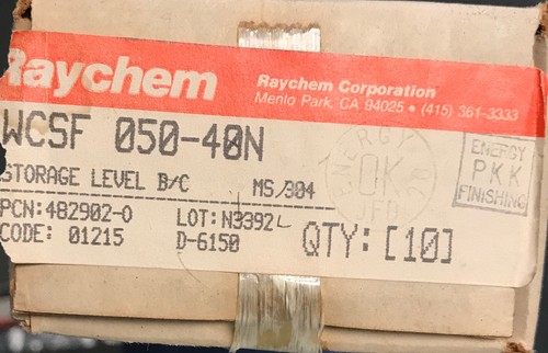 RAYCHEM WCSF 050-40N HEAT SHRINK TUBING 40" LONG FREE US SHIPPING!! | eBay
