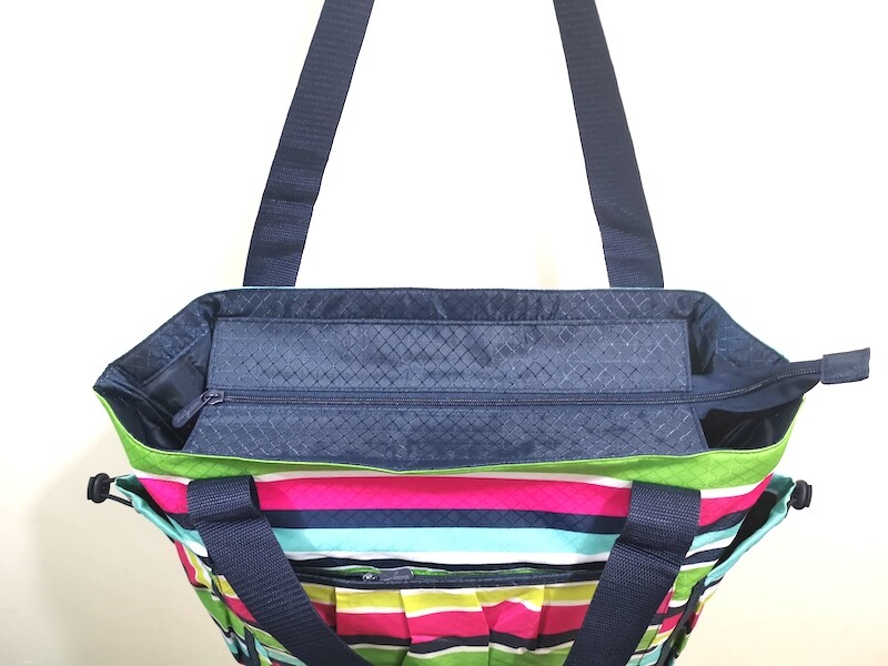 GB Thirty One New Day Organizing Utility Tote Bag Zip Top 31 in Preppy ...