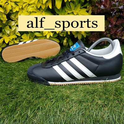 BNWB & Authentic adidas originals ® Kick K74 Black Leather Trainers UK ...