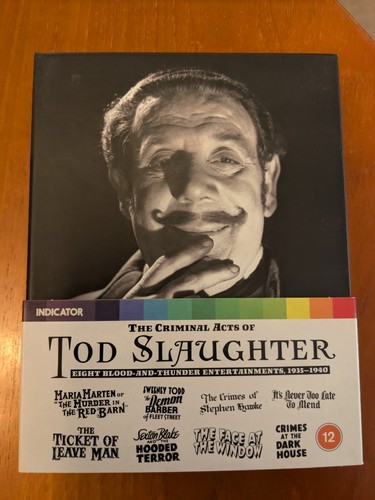 Indicator Powerhouse Tod Slaughter Box Set All 8 films 5060697922073 ...