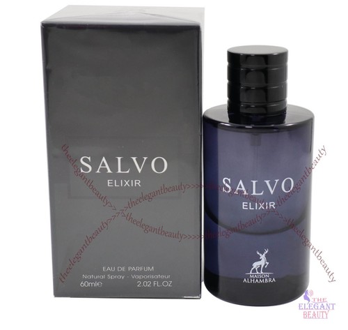 Salvo Elixir by Maison Alhambra 2oz/60ml Edp Spray for Men New In Box ...