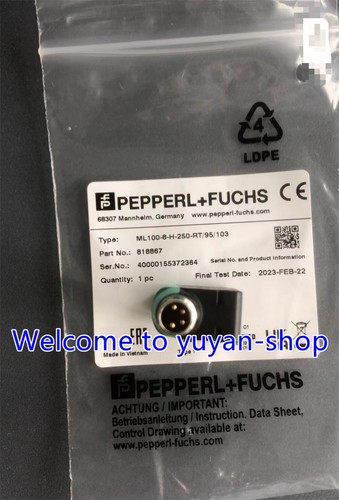 1PCS NEW Pepperl+Fuchs Sensor ML100-8-H-250-RT/95/103 818867 #T1276 YS | eBay