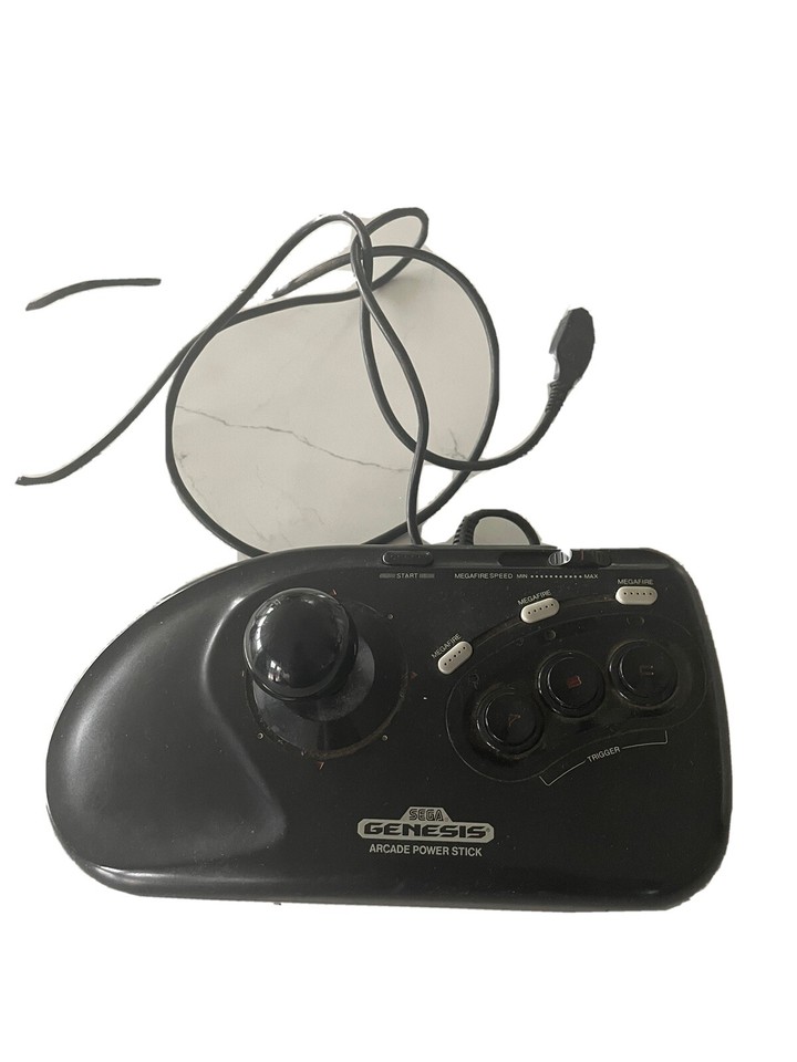 Sega Genesis Arcade Power Stick Joystick Controller Model | eBay