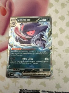 Gengar EX 2024 Scarlet & Violet: Temporal Forces #104/162 Double Rare ...