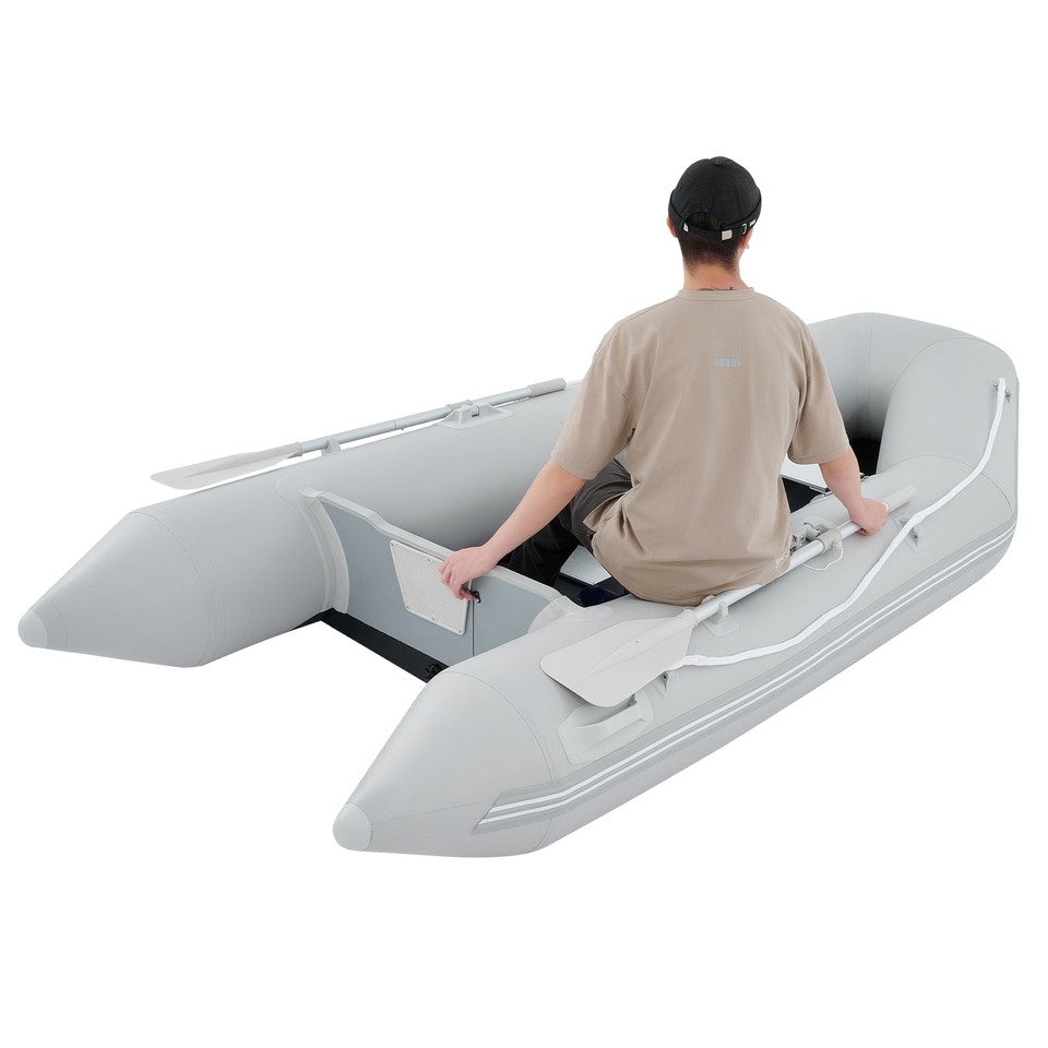 10ft Inflatable Boat Raft Fishing Dinghy Tender Pontoon Dive Rescue ...