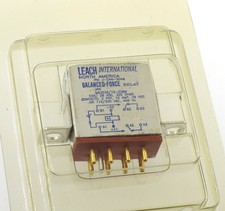 Leach Corp Balanced Force Relay J-d4l-031 Coil 28 for sale online | eBay