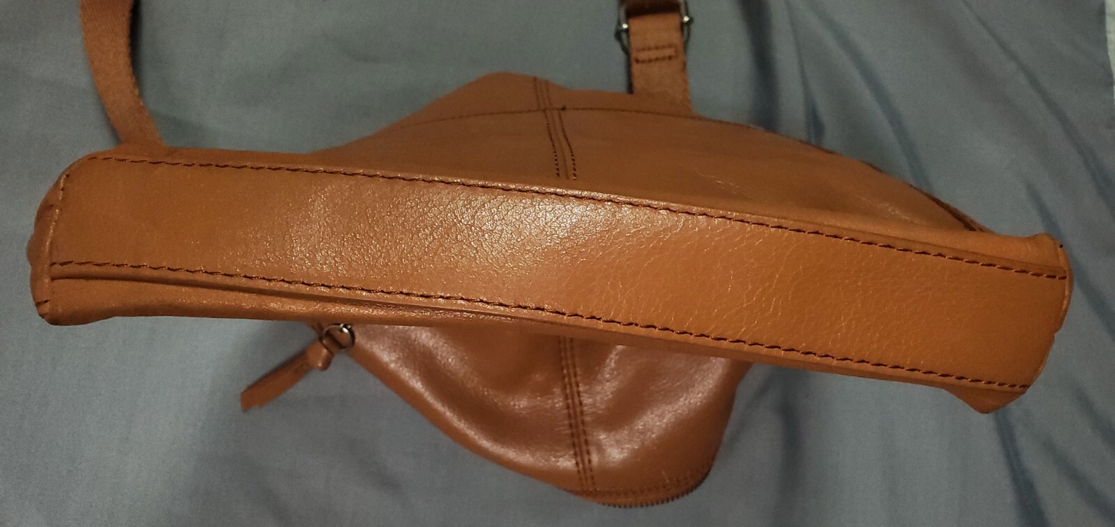 Vintage The Sak Leather Crossbody Iris Bag Sienna Colorblock Stripe ...