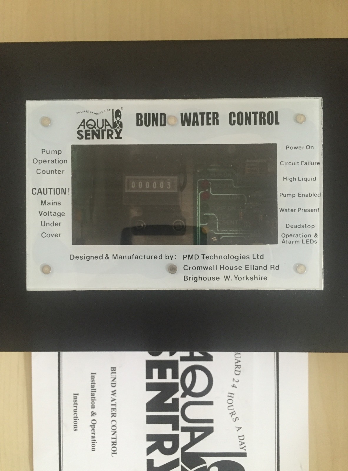 AquaSentry Bund Water Control Unit 240V AC | eBay UK