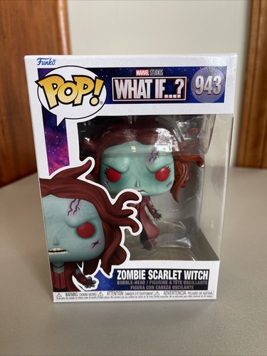 Funko Pop! Zombie Scarlet Witch #943, What If...?, Marvel TV ...