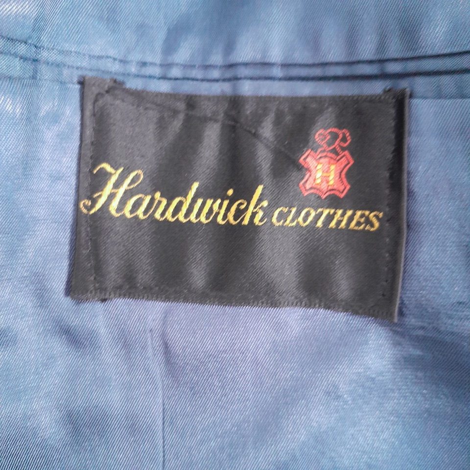 Hardwick Clothes Men Size 40 Navy Blue Blazer 1960 Vintage Made in The ...