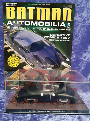 Batman Automobilia Collection 36 Detective Comics 667 Subway Rocket and ...