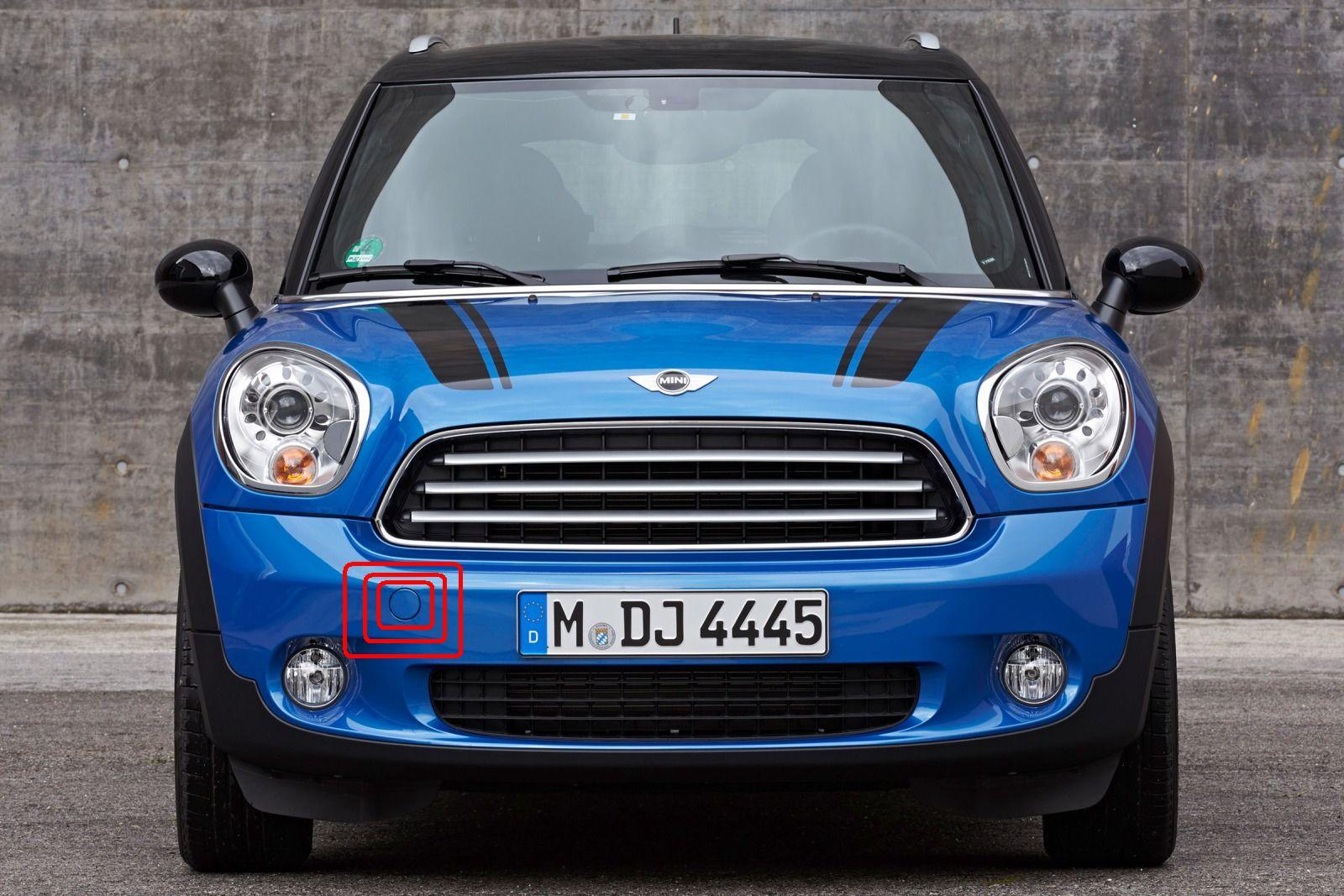 MINI NEW GENUINE PACEMAN COUNTRYMAN F60 F61 FRONT BUMPER TOW HOOK COVER ...