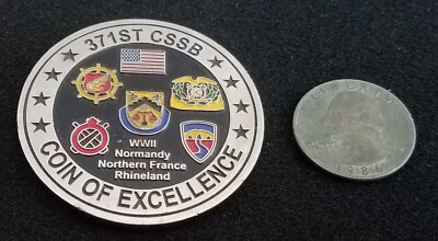 RARE 371st Combat Sustainment Support Battalion US Army CSSB US ...