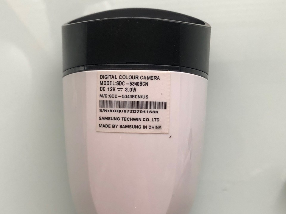 Samsung SDC-5340BCN Digital Color Video Surveillance Camera Night ...