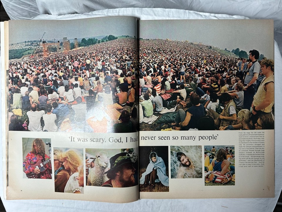 Life Aug 29 1969 Woodstock Festival, Norman Mailer, Sharon Tate house ...