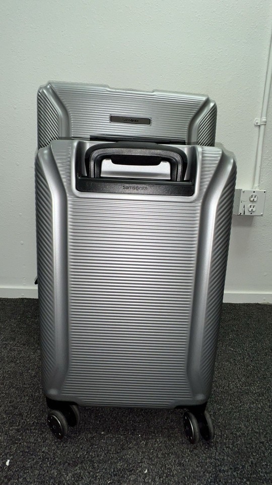 Samsonite Element XLT Hardside Luggage Set 27" & 20" Silver | eBay