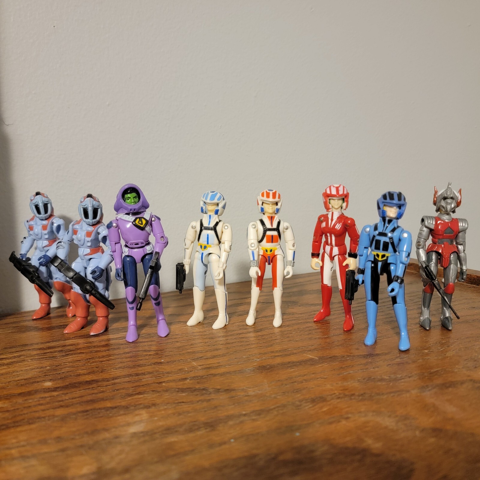 ROBOTECH VINTAGE LOT 7 FIGURES MATCHBOX Rick Scott Hunter Max Dana Miriya