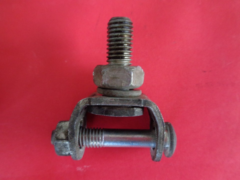 2 used Hella 155 fog light foglight mounting Bracket with chrome ...