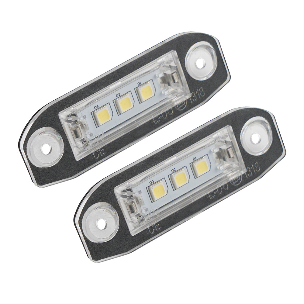 LED License Plate Light Lamps Kit For Volvo V50 S80 2004-2015 V70 XC60 ...