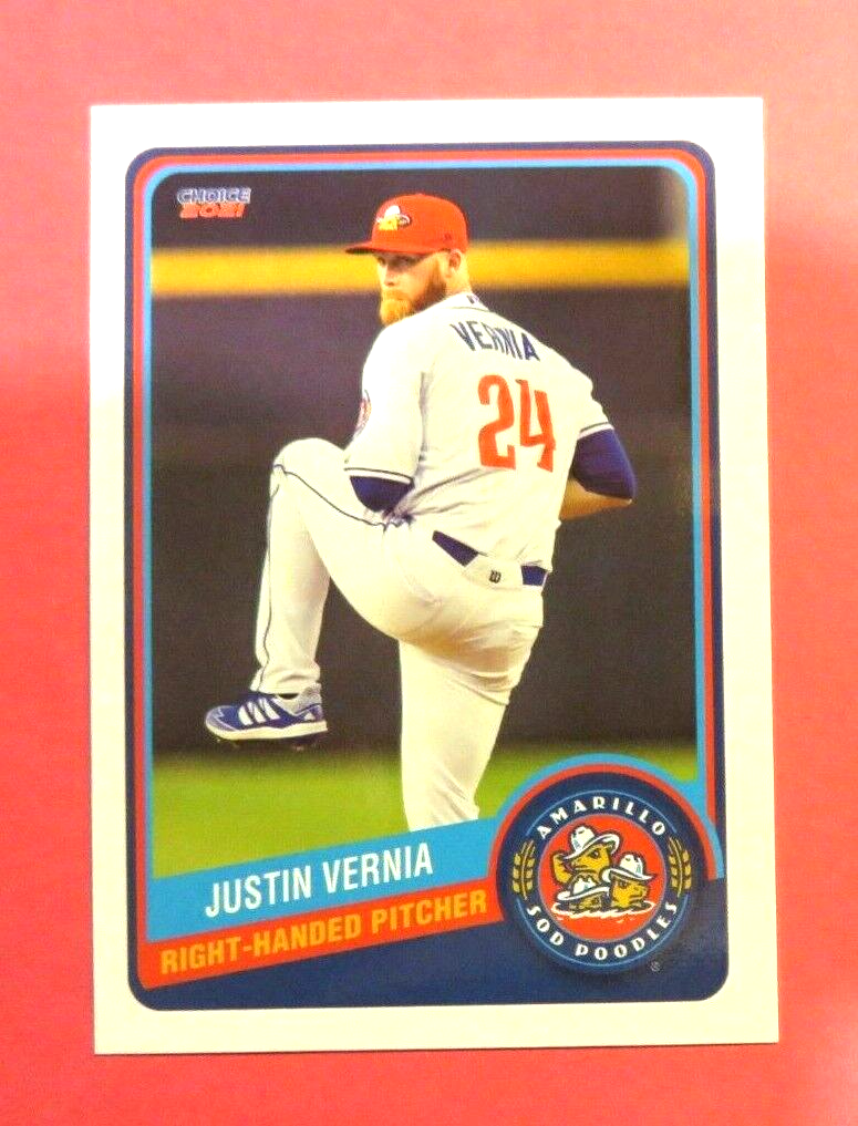 2021 Choice, Amarillo Sod Poodles - JUSTIN VERNIA | eBay