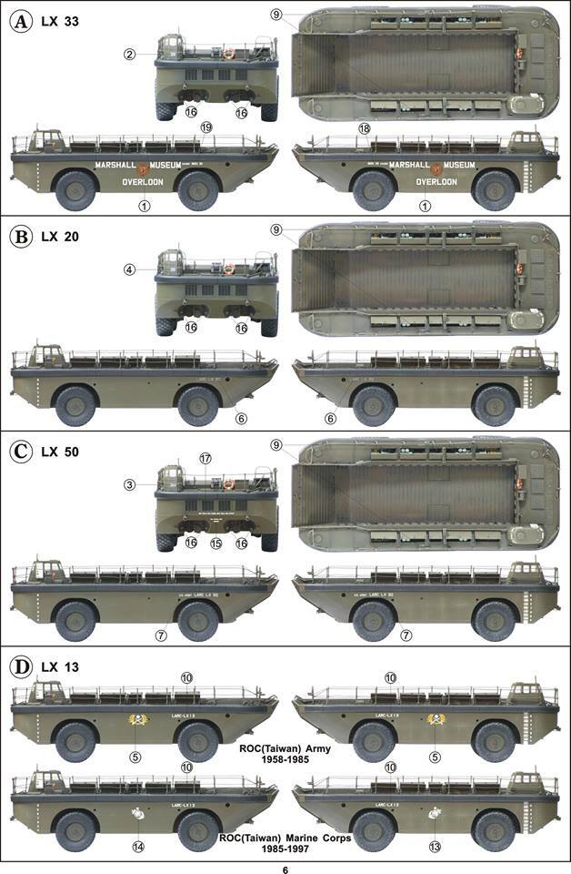 Hobby Fan 1/72 U.S Lighter, Amphibious Resupply, Cargo, 60 ton LARC-LX ...