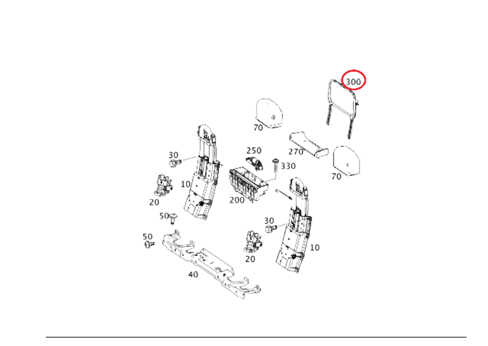 Genuine Mercedes-Benz Rear Seat Draft-Stop Deflector Convertible OE ...