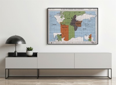 1996 Map| The world with commanders' areas of responsibility| Command ...