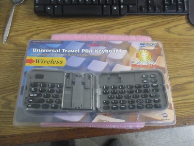 Micro Innovations Universal Travel PDA Keyboard. Model: TKB750U. Unused ...