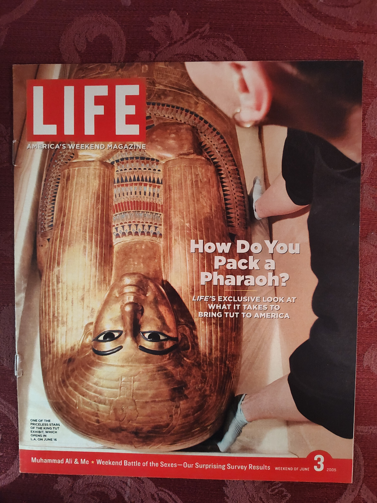 Rare LIFE magazine June 3 2005 King Tut Tour Muhammad Ali | eBay