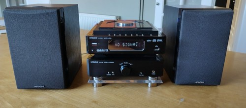 Hitachi AX-M136i CD USB DAB Micro Hi-Fi Music Speaker System | eBay UK