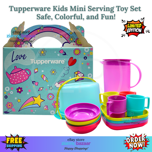 Tupperware Miniature Cooking Gift Set Mini Toy Kids Play Limited ...